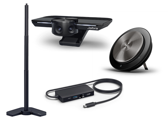 Jabra PanaCast 180° Panoramic-4K CAM + Jabra SPEAK 750 Bundle solutions ...
