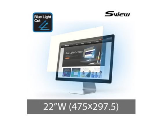 Sview Blue Light Cut Screen Filter for 22" Monitors (16 : 10) (475x297 ...